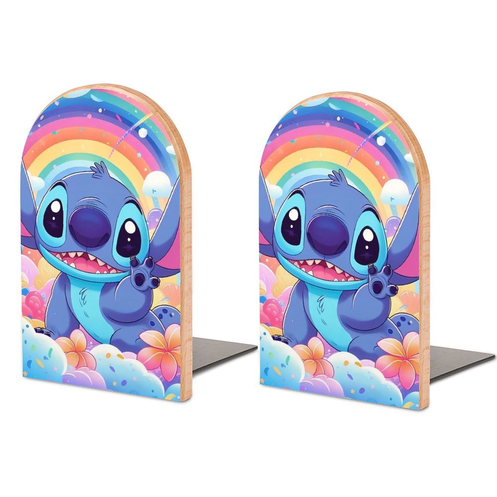 Stitch kids bookends for shelves - Walmart.com