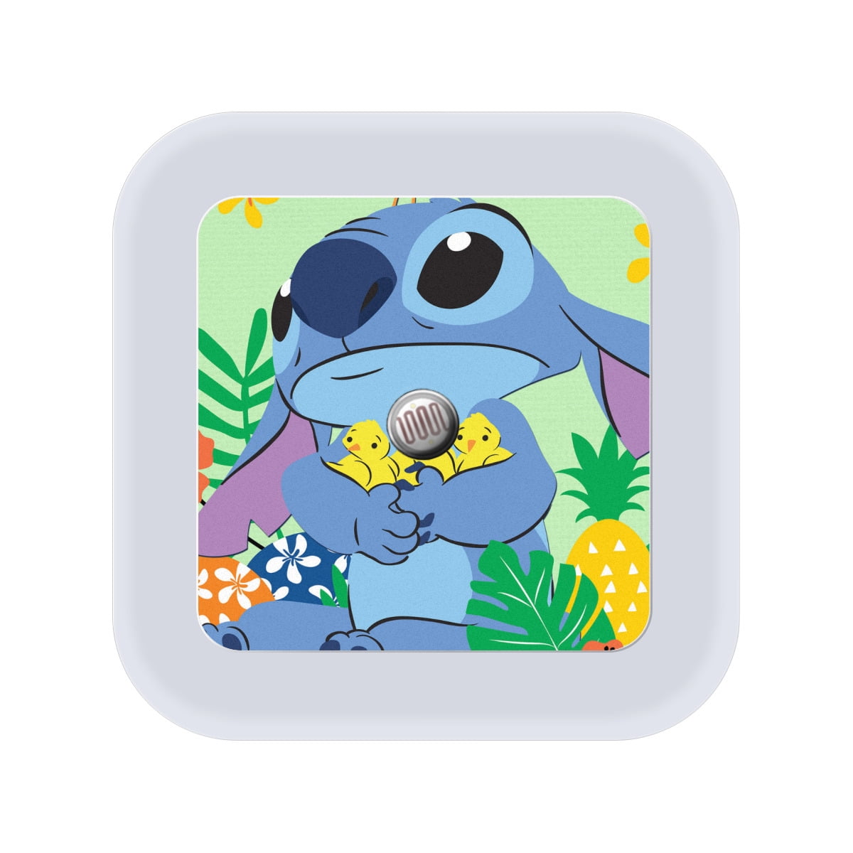 Stitch night light plug-in dimmable LED night light with automatic dusk ...