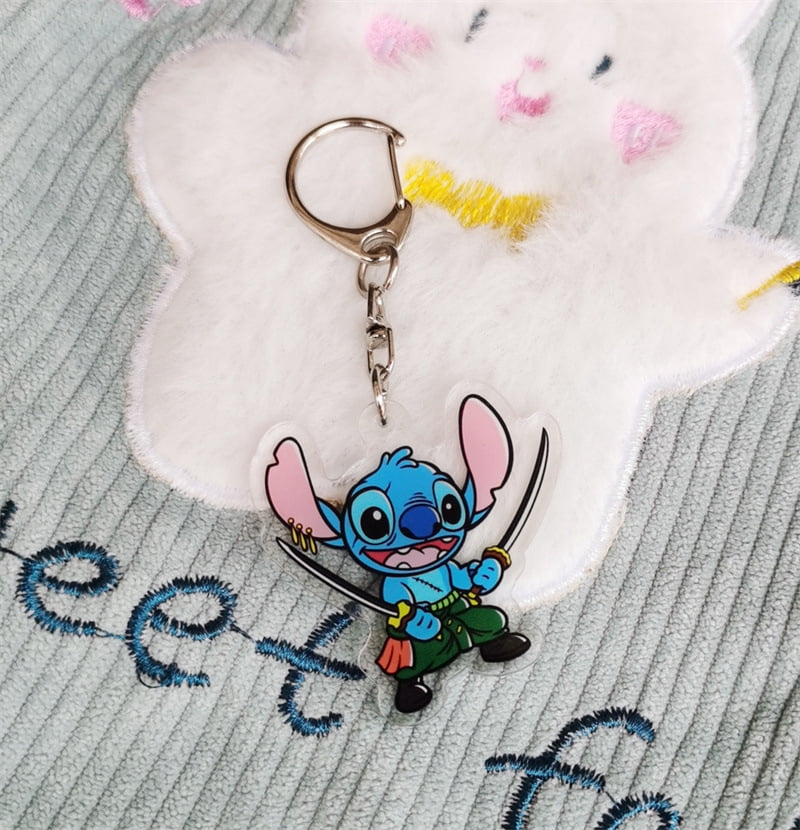 Stitch pendant interstellar baby cute cartoon acrylic keychain bag ...