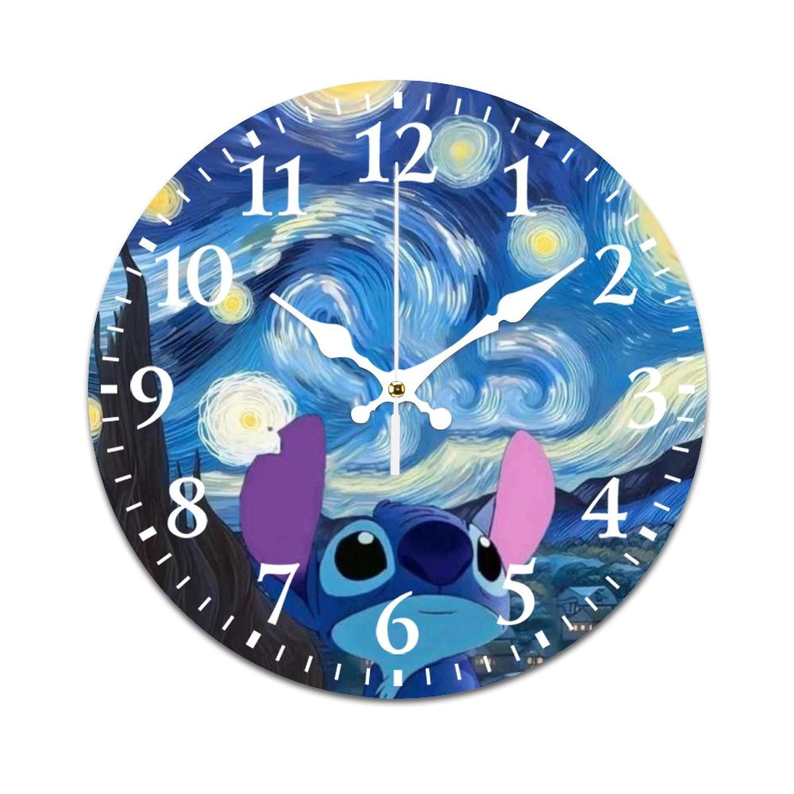 Stitch wall clocks battery operated decorative 30cm/11.8in - Walmart.com