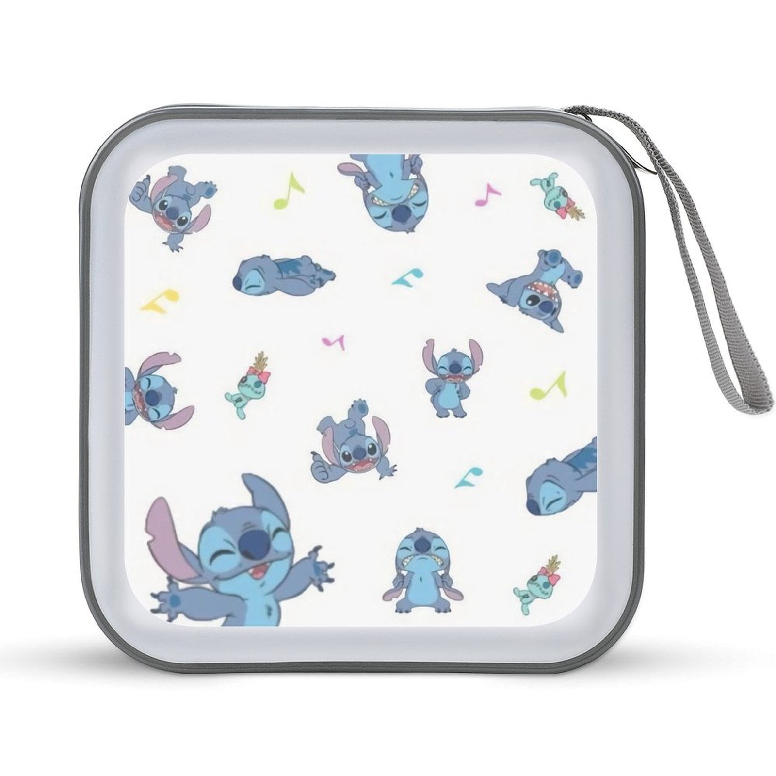 Stitch0214 CD Case, 40 Capacity VCD/DVD Case Holders Wallet Hard ...