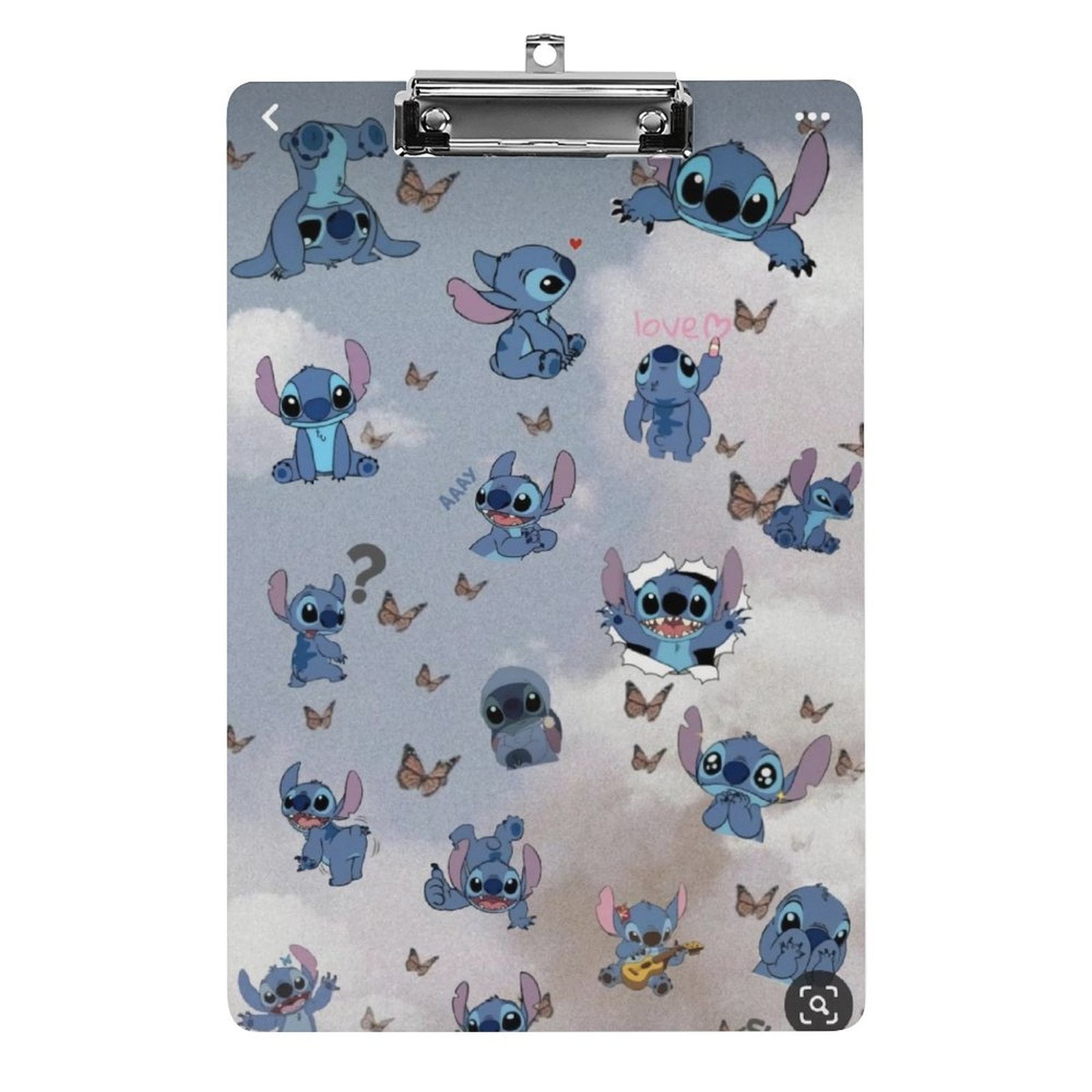 Stitch22 Acrylic Clipboard A4 Size, Standard Letter Clip Board with ...