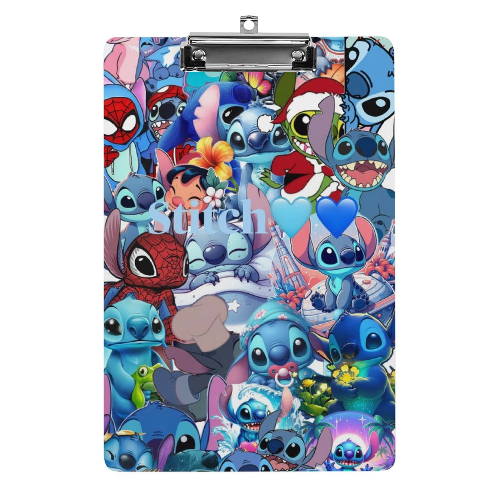 Stitch25 Acrylic Clipboard A4 Size, Standard Letter Clip Board with ...