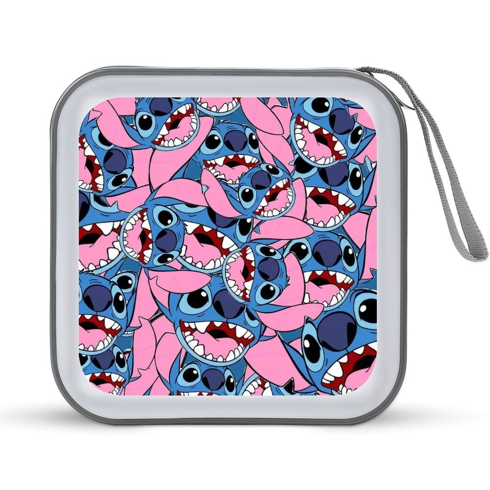 Stitch3 CD Case, 40 Capacity VCD/DVD Case Holders Wallet Hard Plastic ...