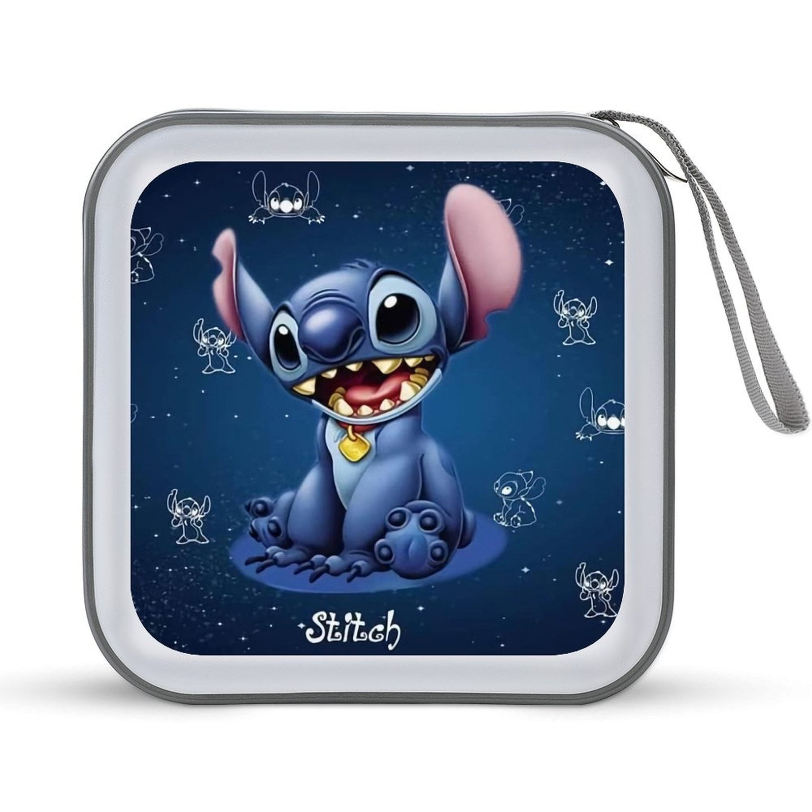 Stitch584 CD Case, 40 Capacity VCD/DVD Case Holders Wallet Hard Plastic ...