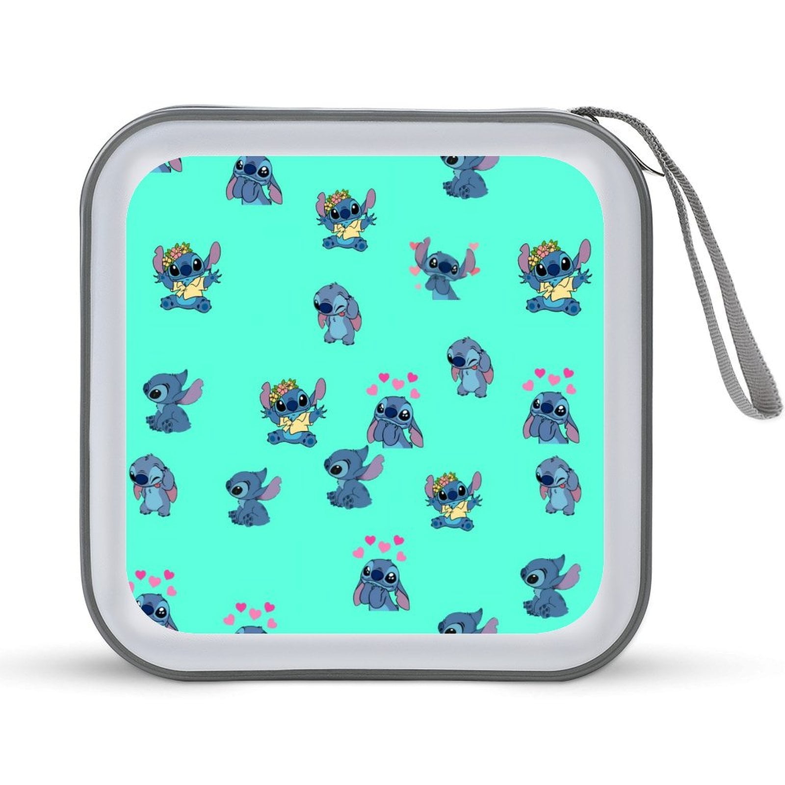 Stitch87 CD Case, 40 Capacity VCD/DVD Case Holders Wallet Hard Plastic ...