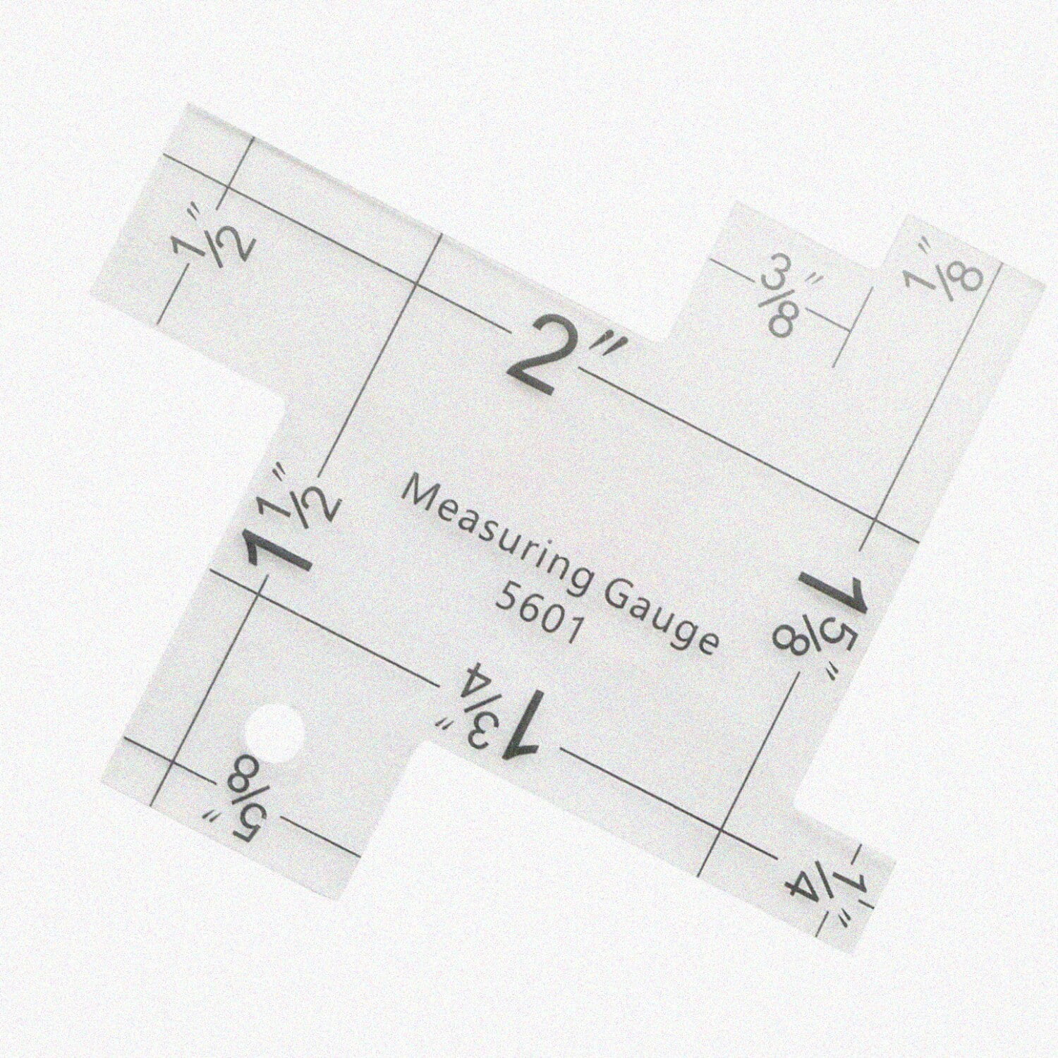 StitchMaster Mini Gauge: Acrylic Quilting & Knitting Ruler with ...