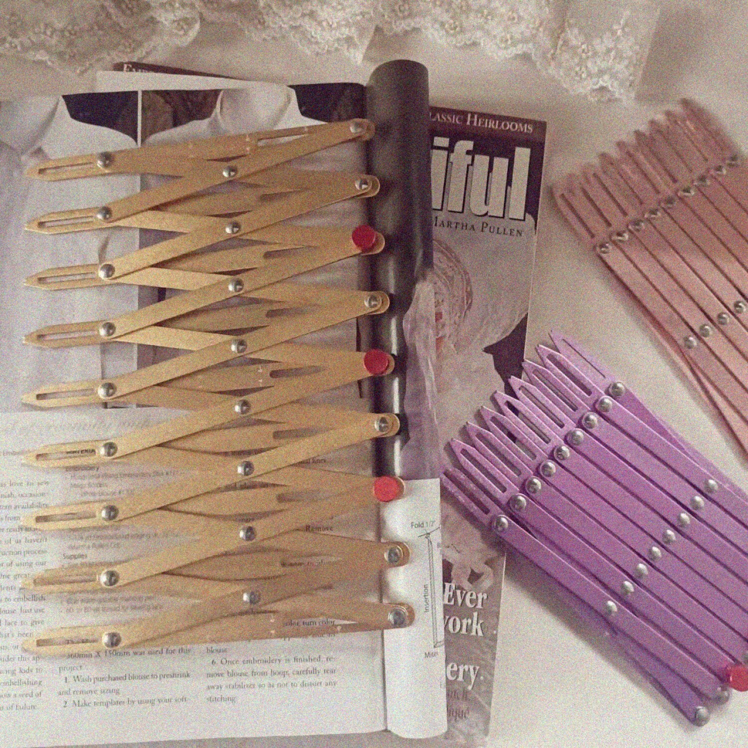 StitchMaster Trio: Expandable Aluminum Sewing Gauge Set for Perfectly Spaced Buttons - Walmart.com