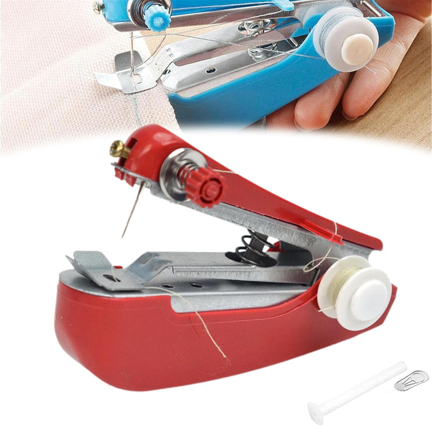 StitchPal Sewing Tool Stitch Pal Hand Sewing Machine Curtain Mini Sewer ...