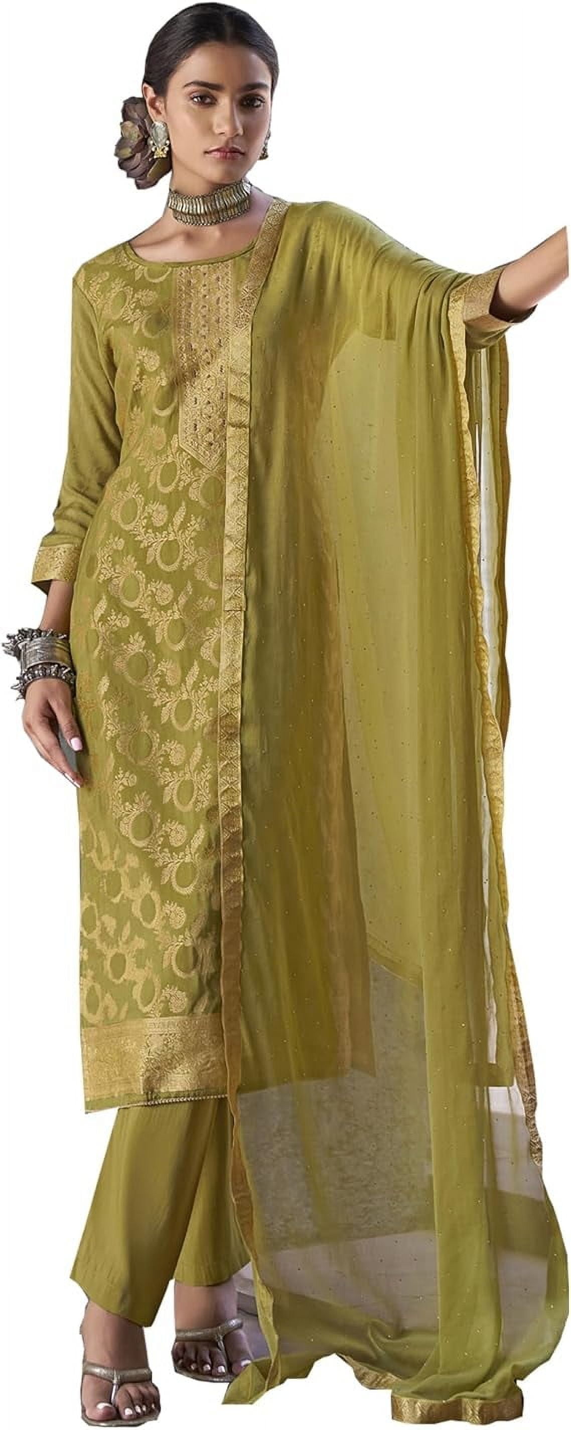 Stitched Diamond Work With Jacquard Border Ready to Wear Shalwar Kameez ...
