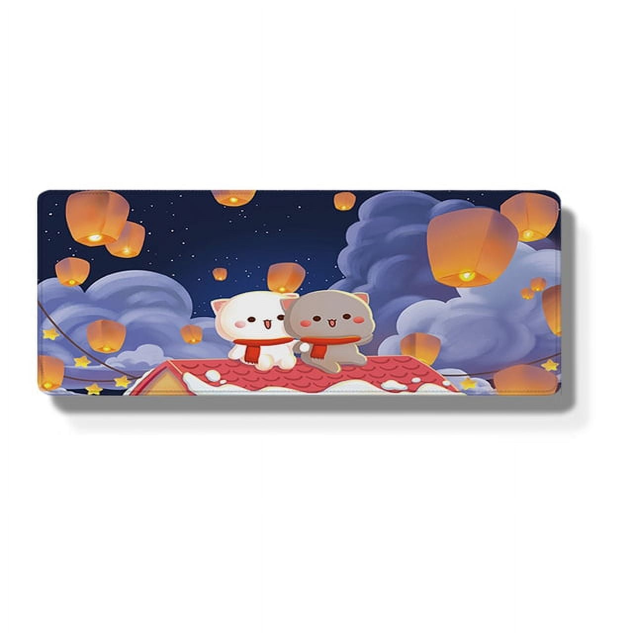 Stitched Edge Mousepad Kawaii Mouse Pad BuBu DuDu Office Computer Desk ...