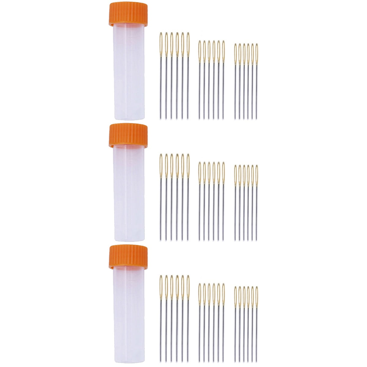 ifundom 270-Piece Assorted Color Stitching Needle Set, Anti- , Easy to ...