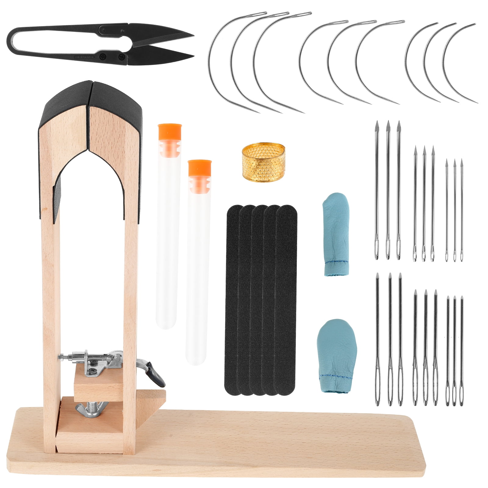 Stitching Pony Wood Leather Stitching Pony Practical Leather Pony Kit ...