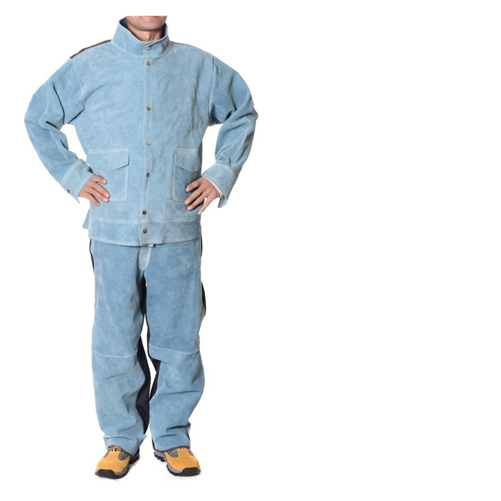 Stitching Welding Suit Anti-scalding Thermal Insulation Protective ...