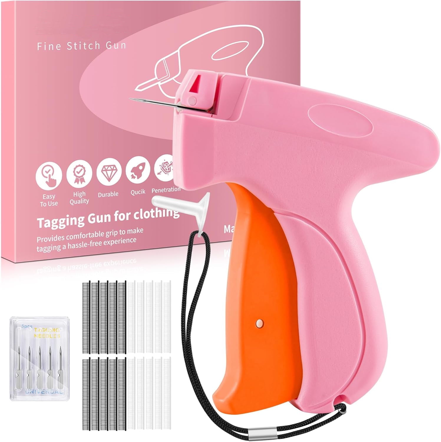 Stitchy Gun for Clothes - Handheld Stitch Gun Quick Clothing Fixer ...