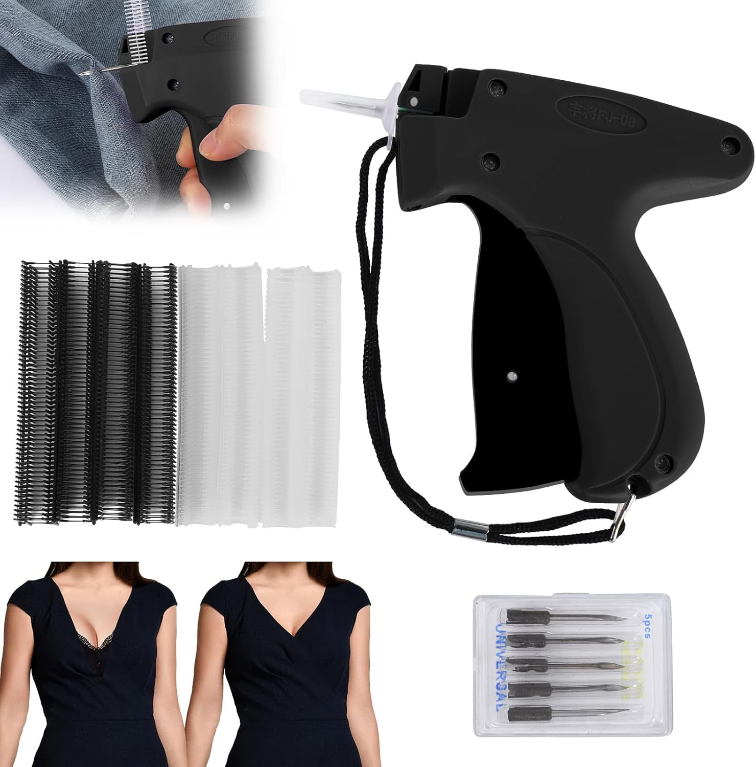 Stitchy Quick Clothing Fixer,Fine Tagging Gun Kit for Clothing Fixer ...