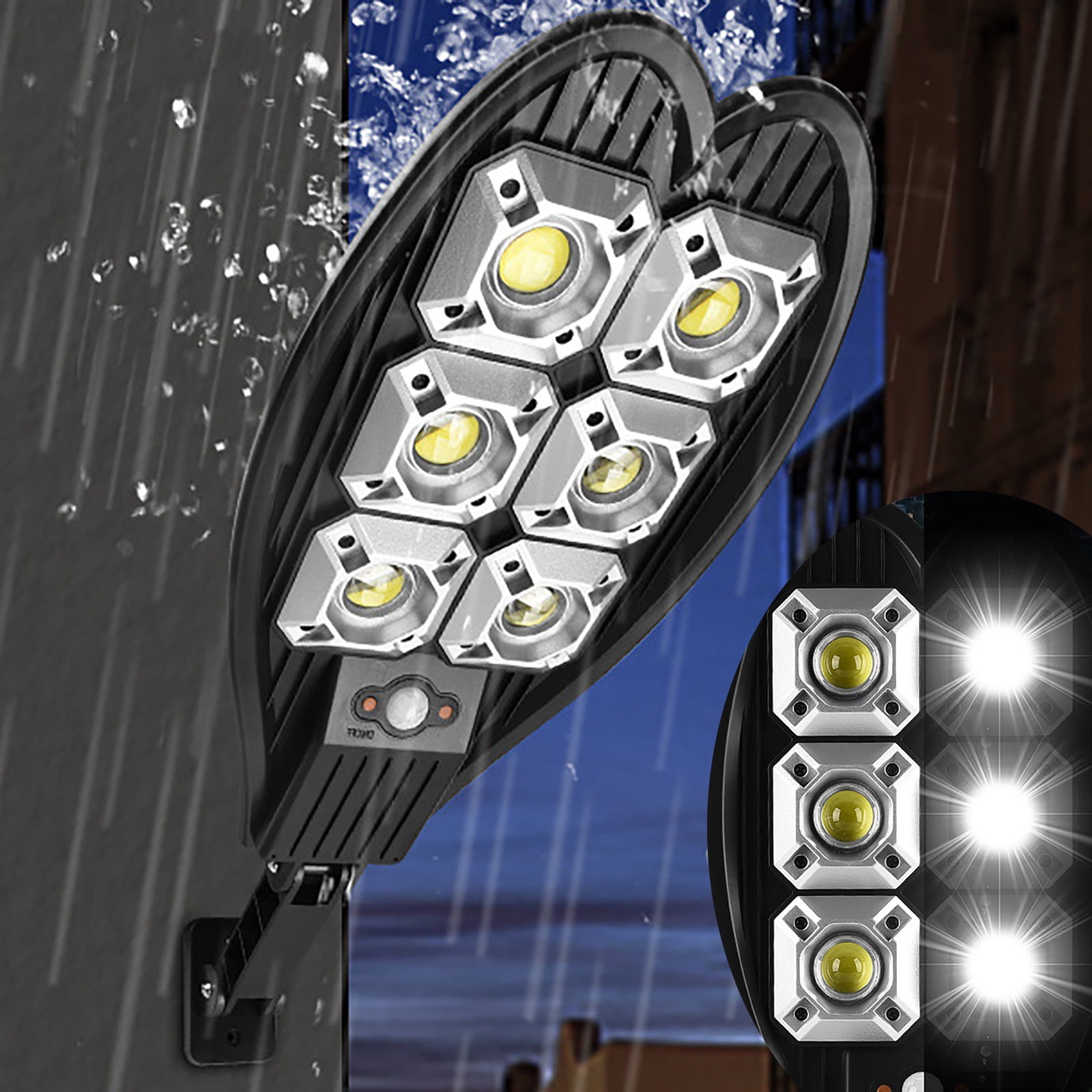 Stiwee 2024 New Type Lamp 6-eye Outdoor Solar Courtyard Light Human ...