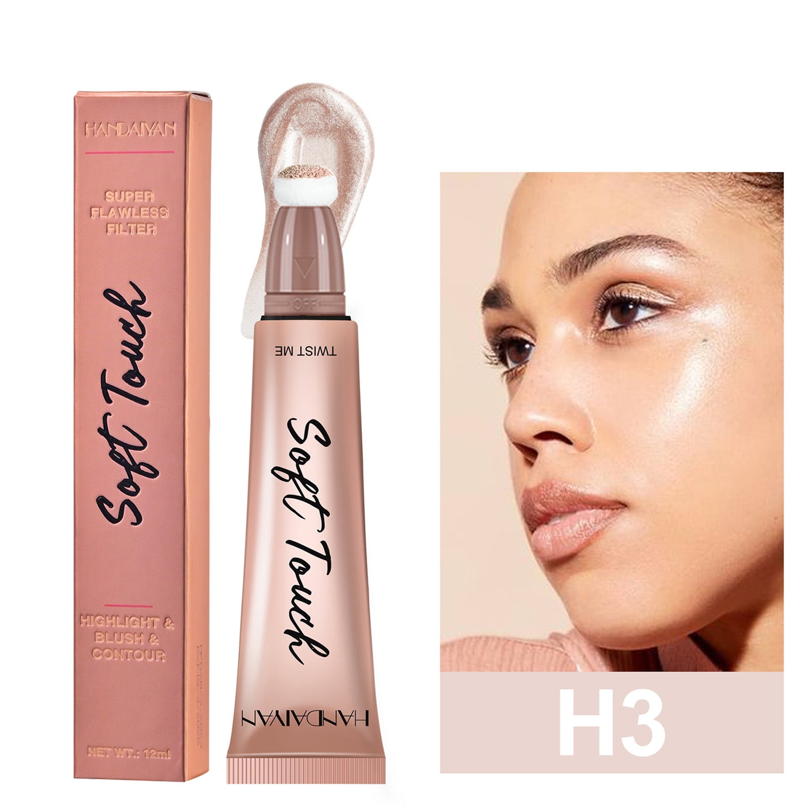 Stiwee Beauty Stuff Personal Care 12ml Liquid Contouring Stick With Cushion Applicator Silky ...