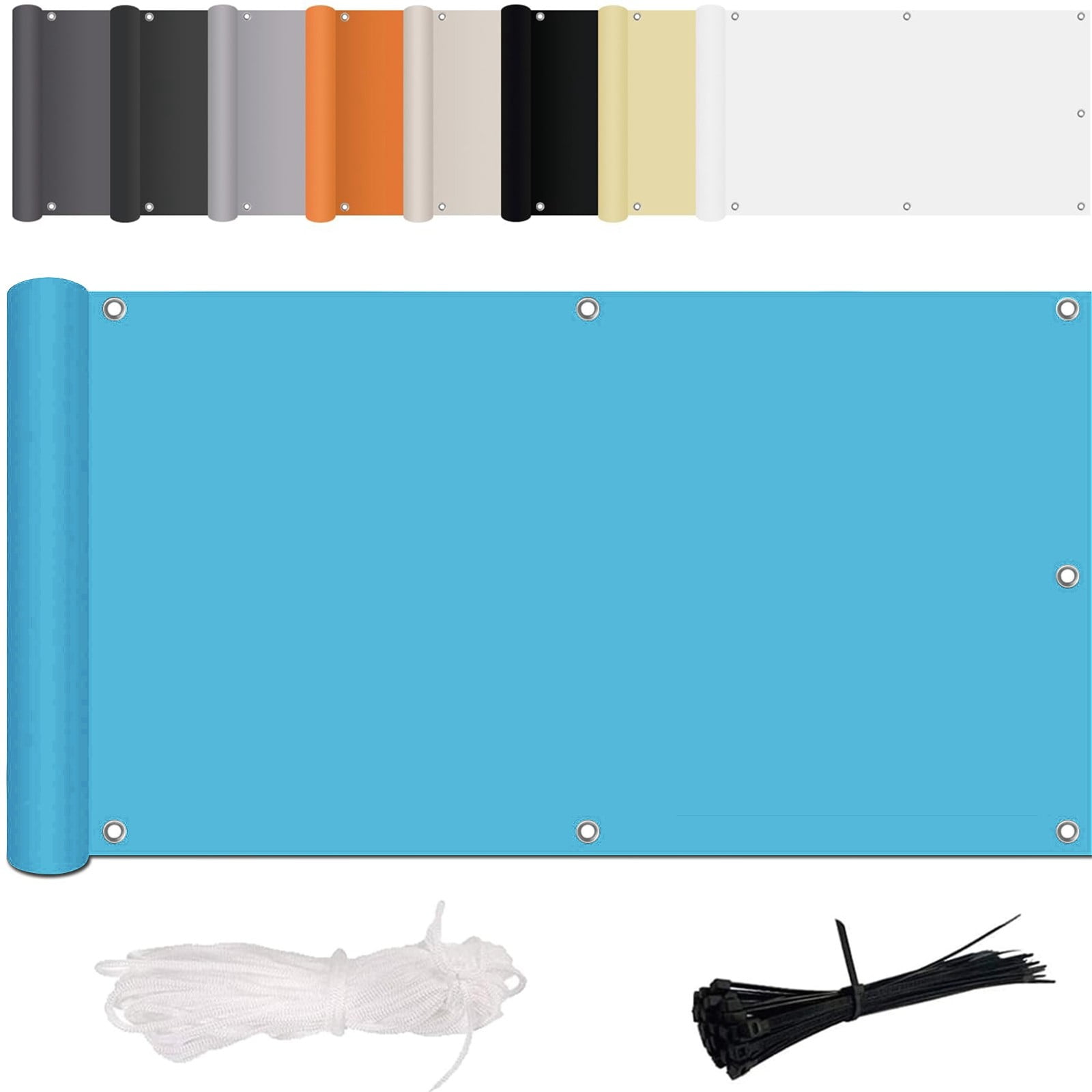 Stiwee Garden supplies Balcony Privacy Screen Balcony Privacy Screen ...