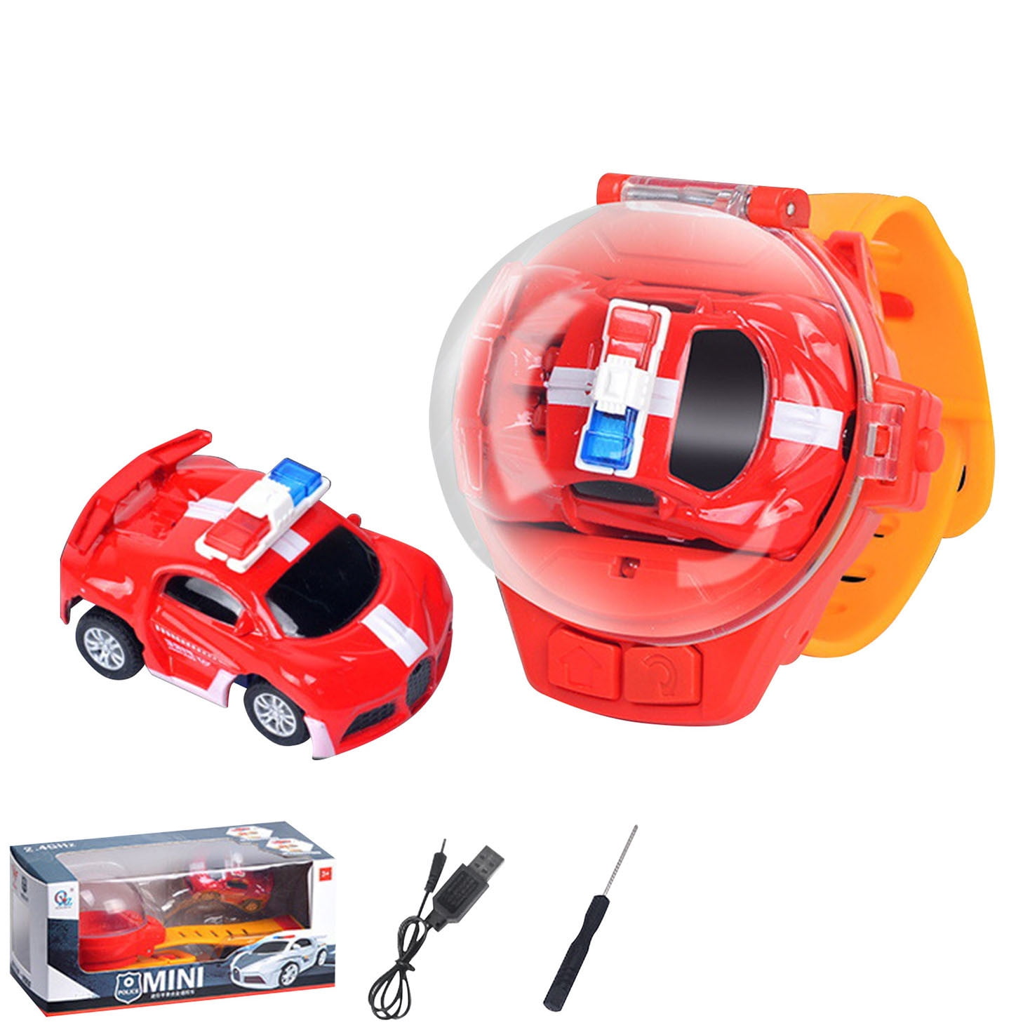 Stiwee Kids Gps Tracker Watch Watches Remote Control Vehicle RC Stunt Car, 2.4GHz Watch Remote ...