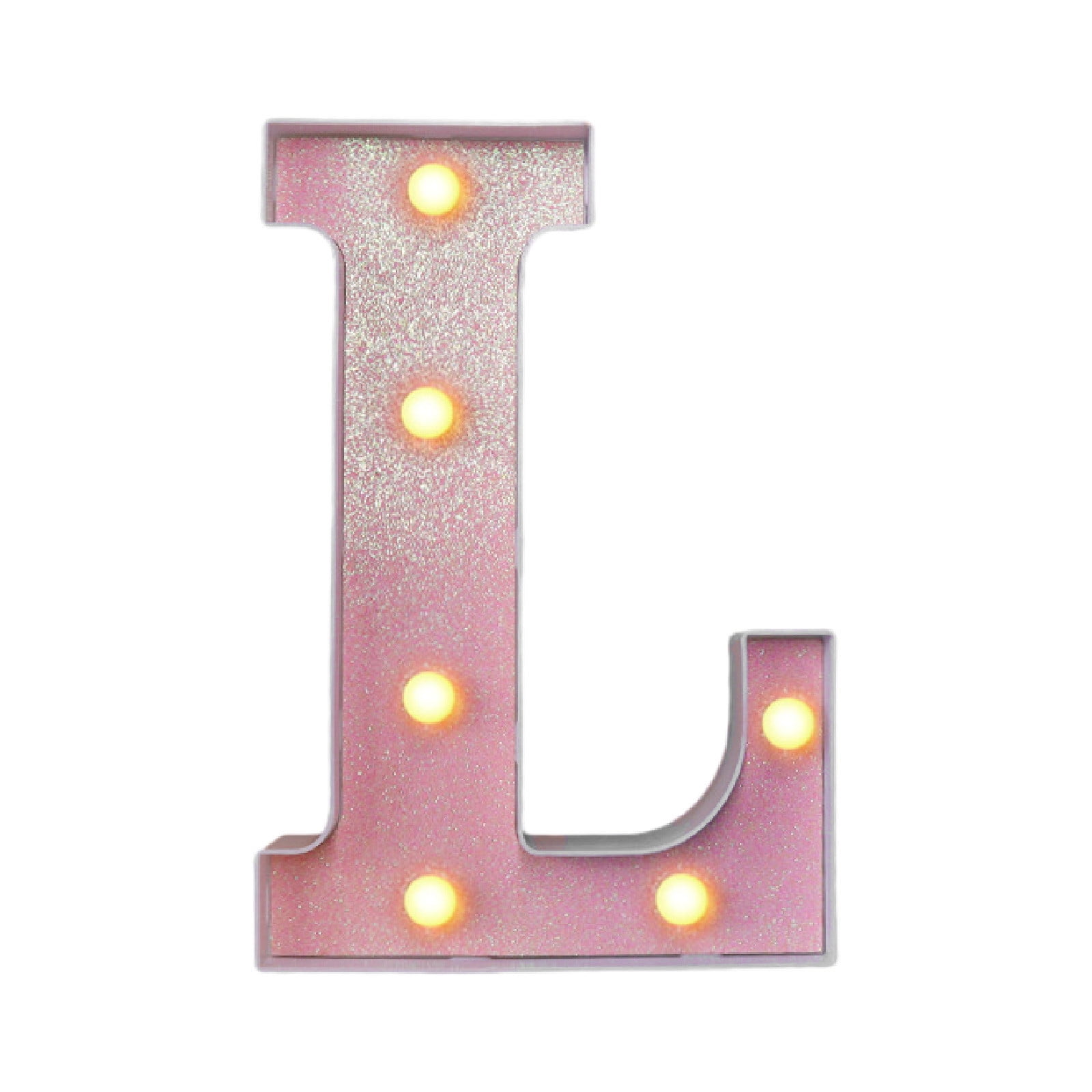 Stiwee Led Light Up Letters Marquee LED Letter Lights 26 Alphabet ...