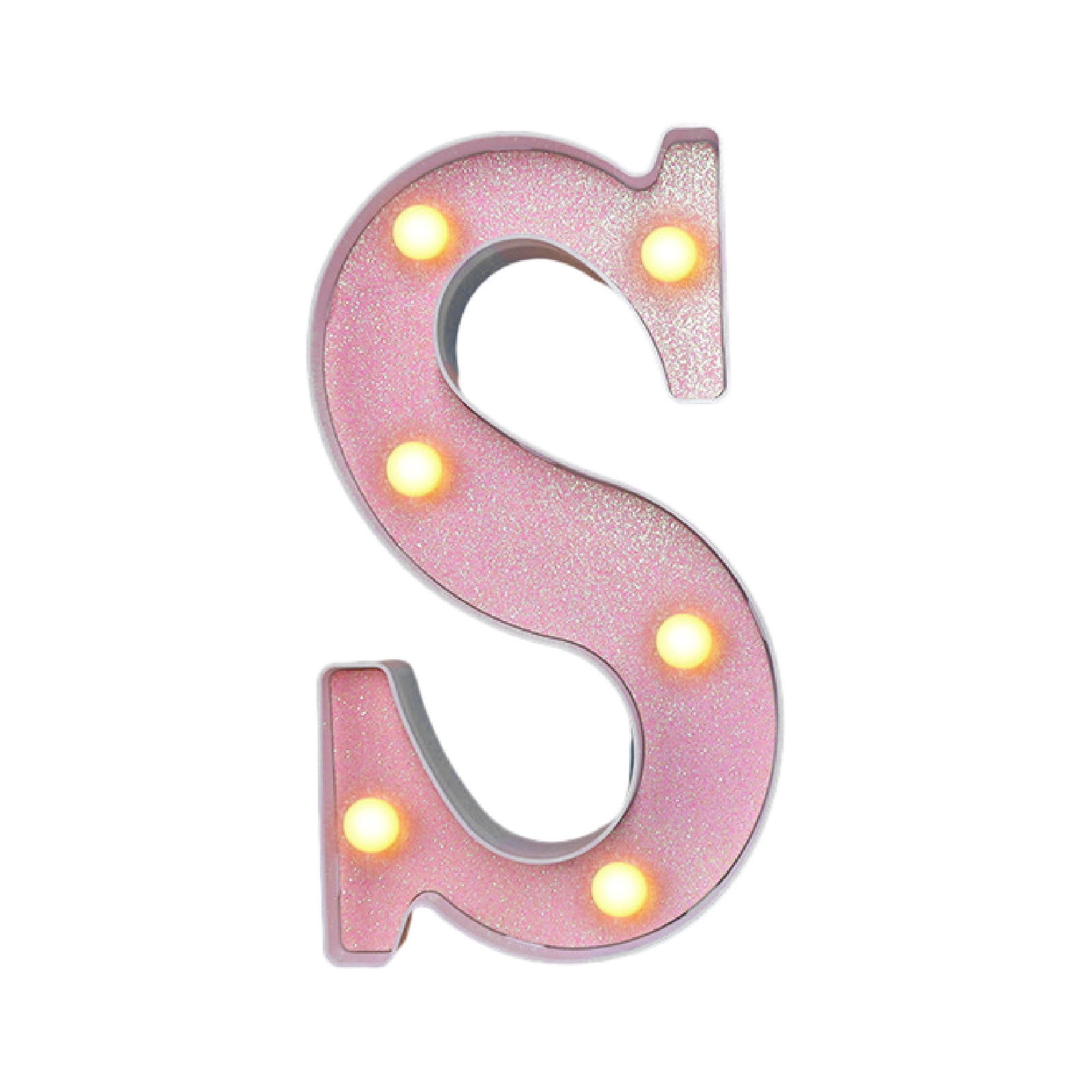 Stiwee Led Light Up Letters Marquee LED Letter Lights 26 Alphabet ...