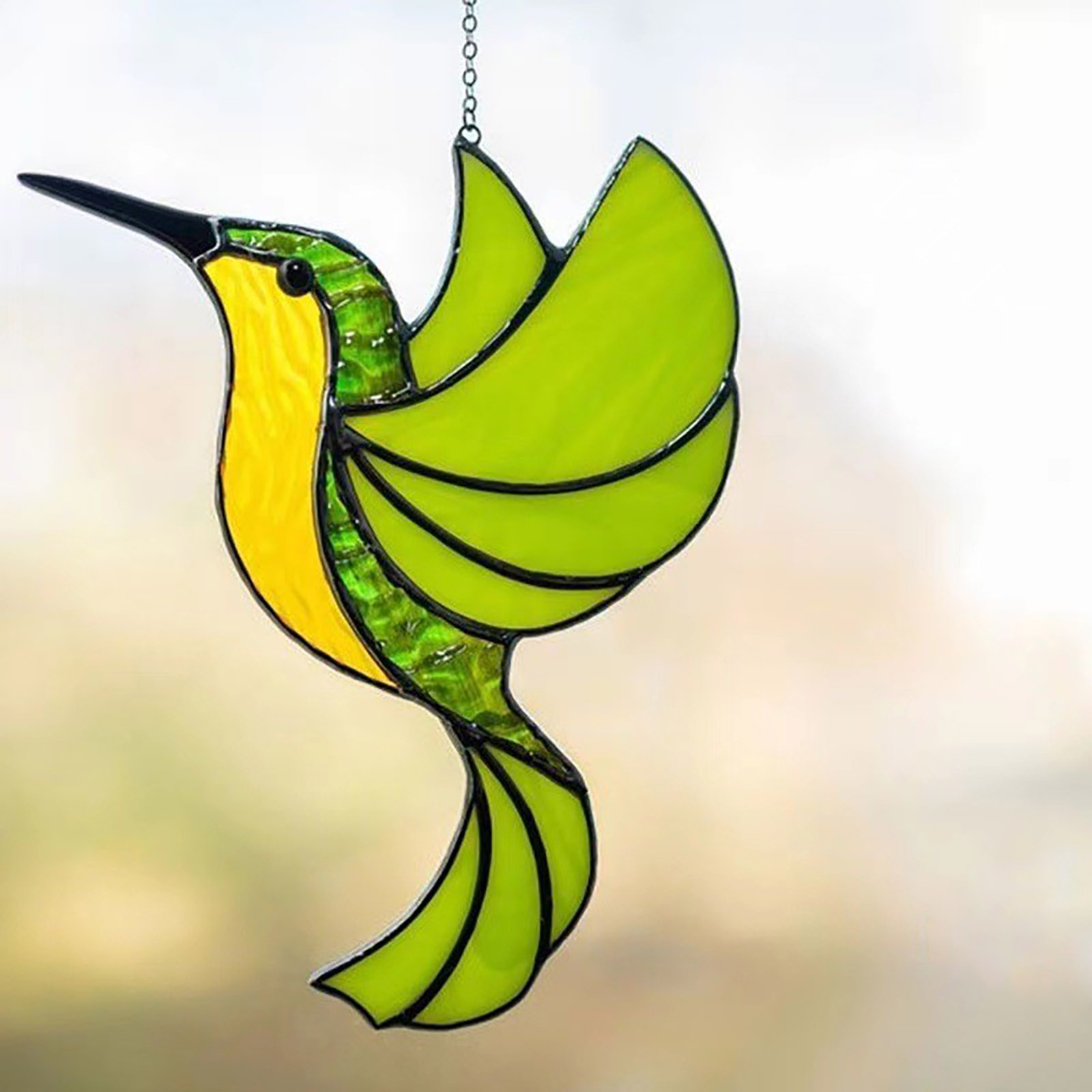 Stiwee Window Pendant Hanging Ukraine Hummingbird Home Decor Unique ...