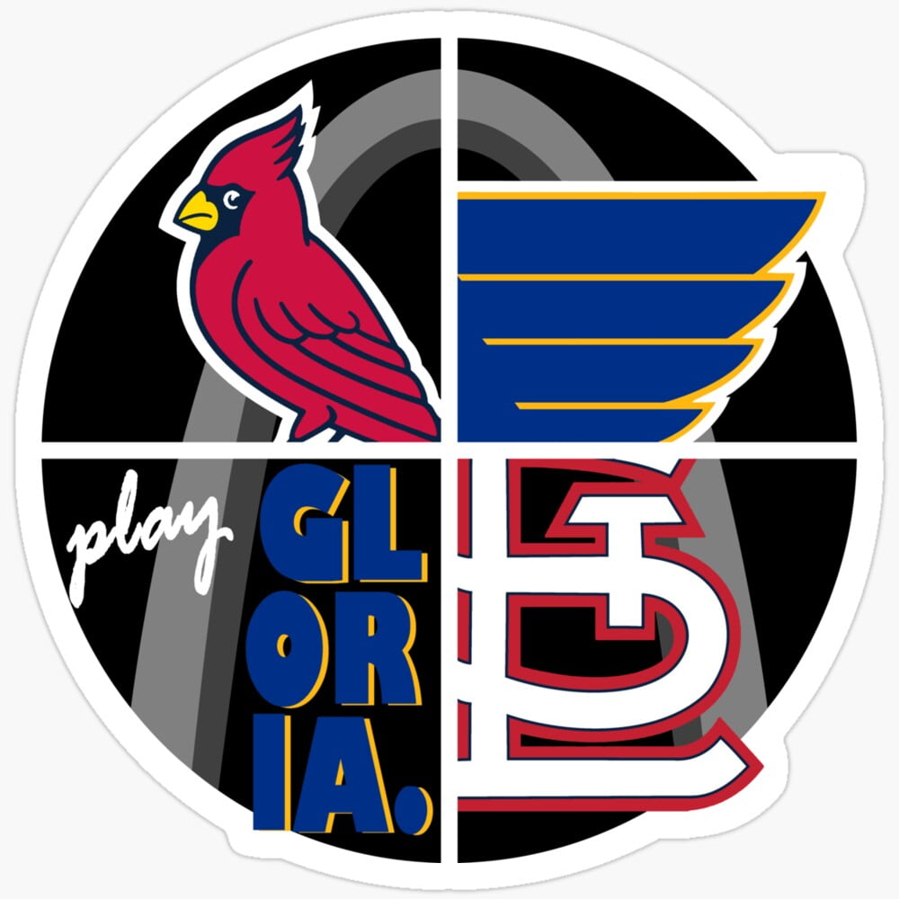 Stl Sports Quad Sticker Baseball Sticker, Football Sticker, Basketball ...