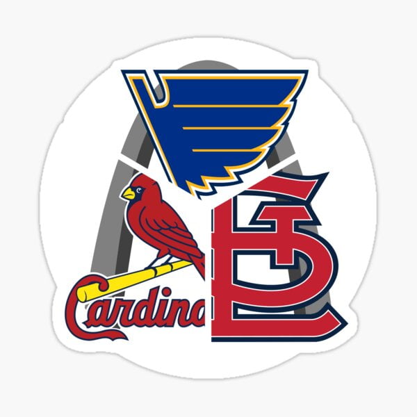 Stl Sports Triquad Sticker Baseball Sticker, Football Sticker ...