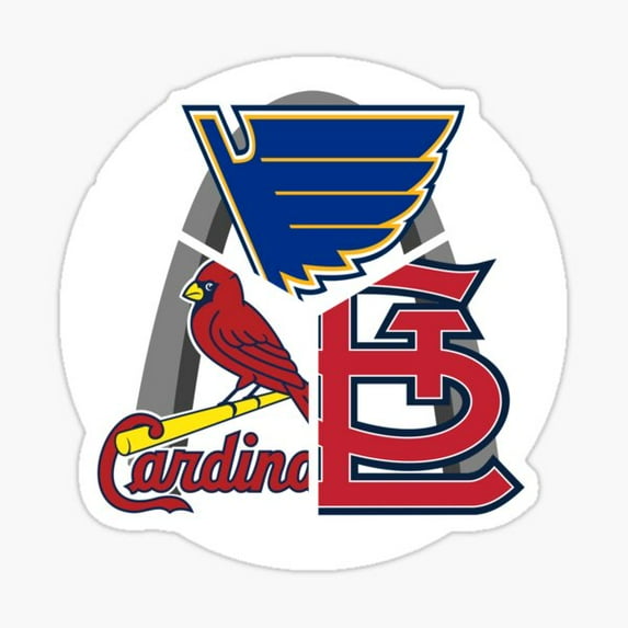 Stl Sports Triquad Sticker Baseball Sticker, Football Sticker ...