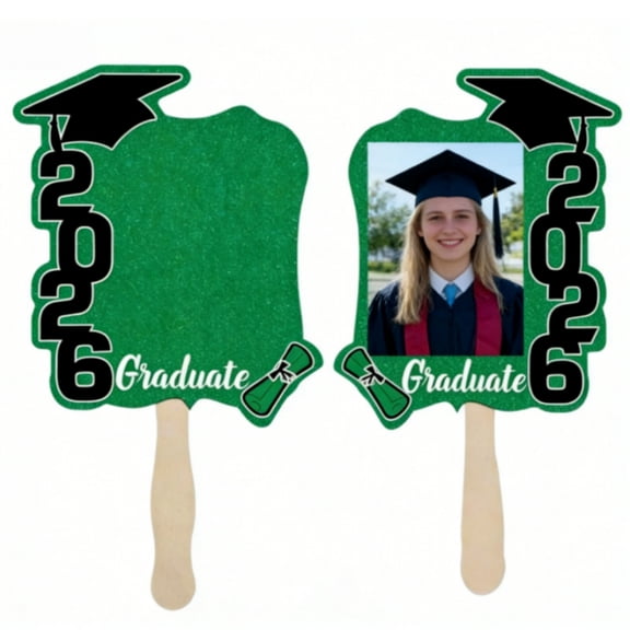 Graduation Face Fans