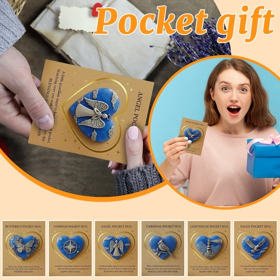 StlyGar 2026 New Year Pocket Hug Keepsake A Symbol of Hope,Strength ...