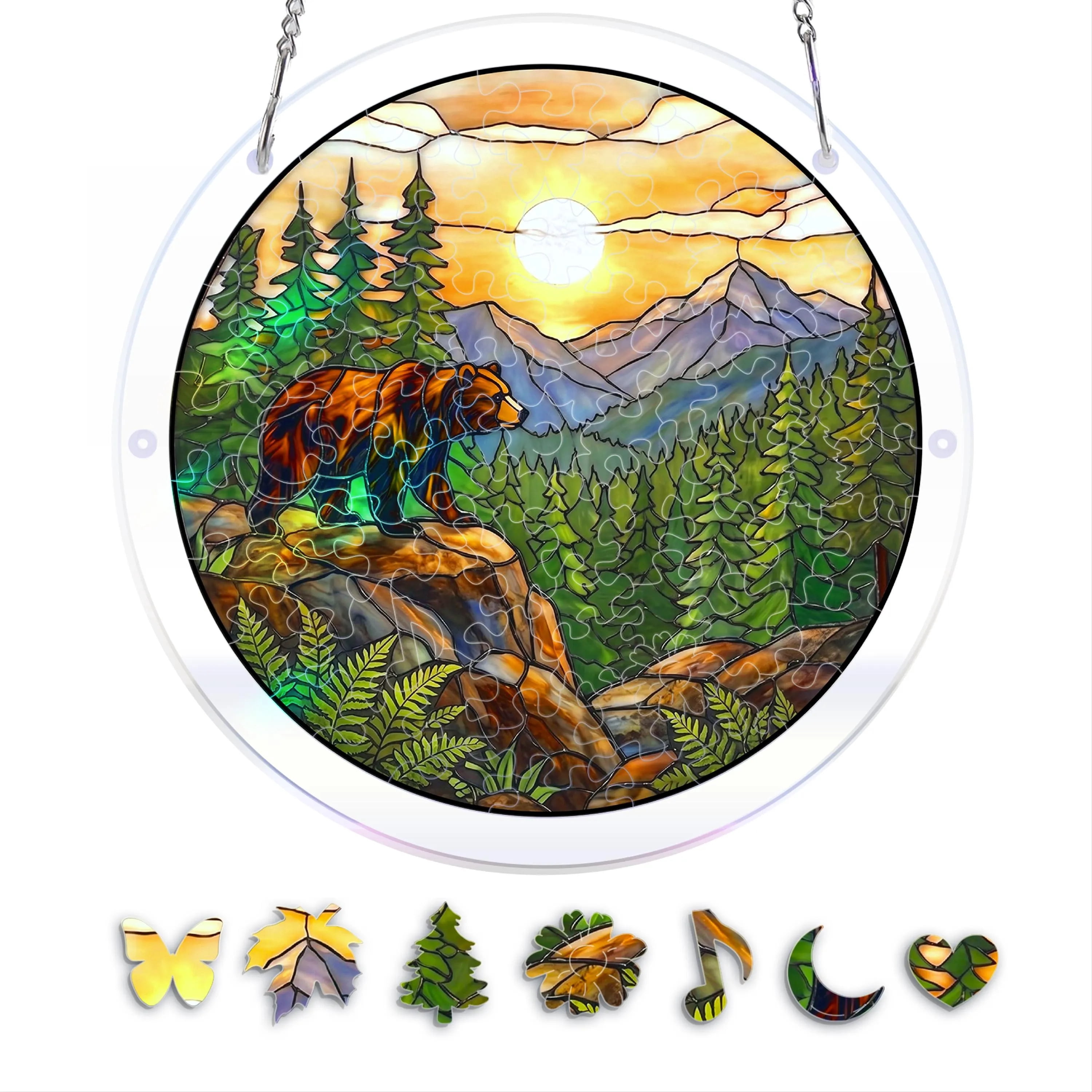 StlyGar 83 Stained Acrylic Window Hanging, View for Window Home Decor ...