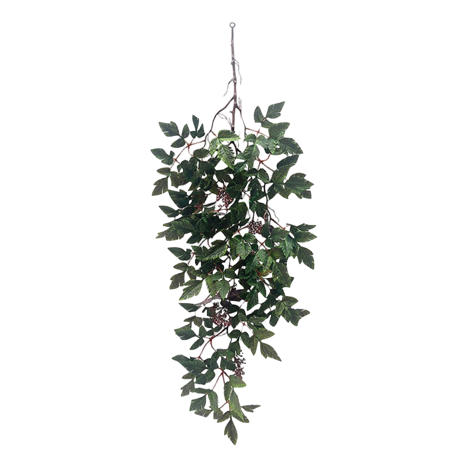 StlyGar Artificial Cimicifuga Plant Leaves Spray, 37.4 Inches Faux ...
