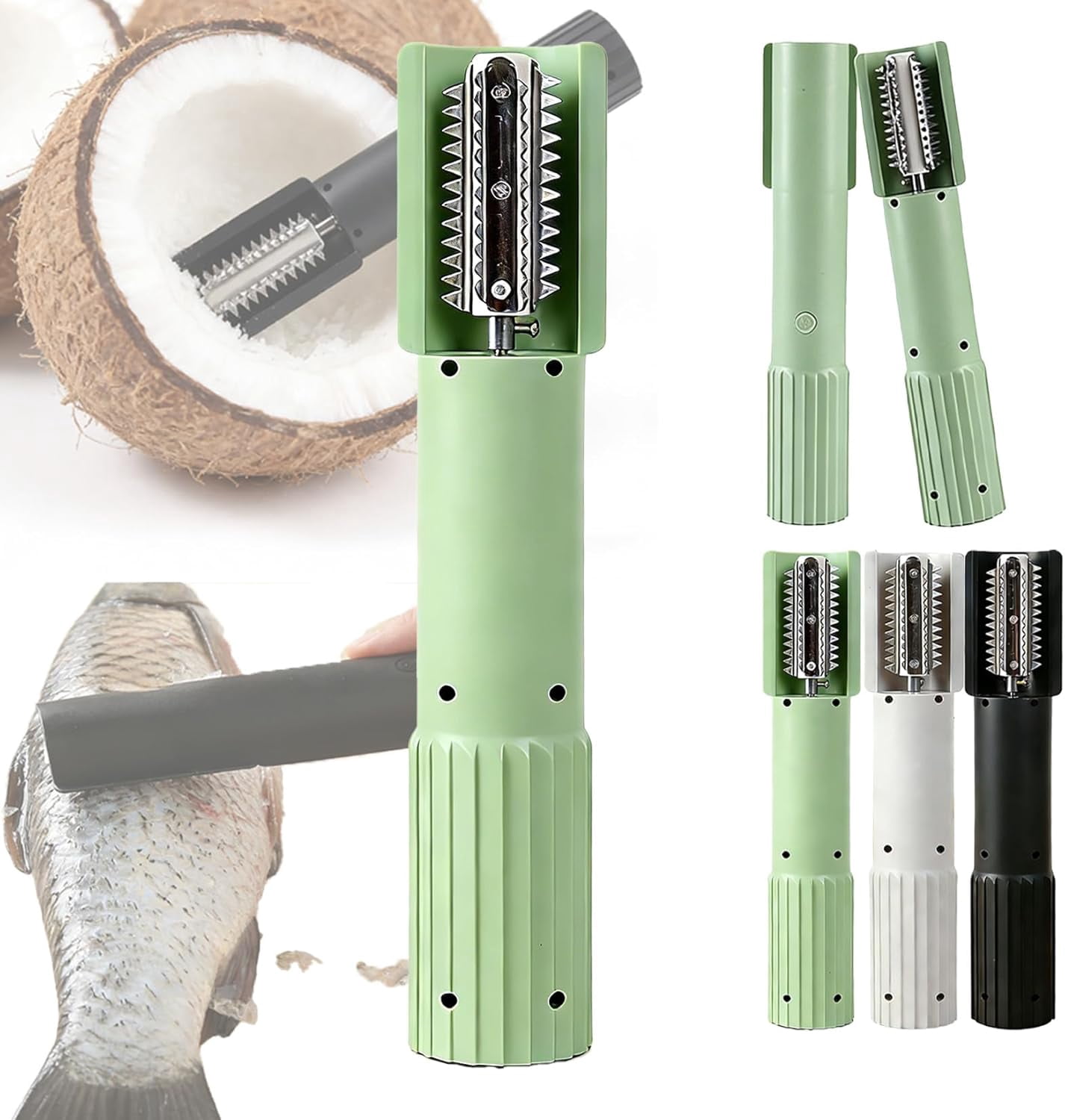 StlyGar Electric Coconut Grater Machine, Portable Handheld Coconut ...