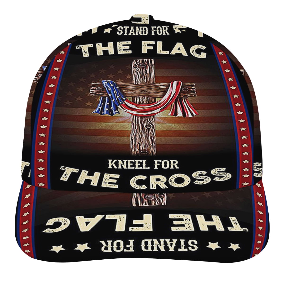 Stnd For The Kneel For The Cross baseball cap hat - Walmart.com