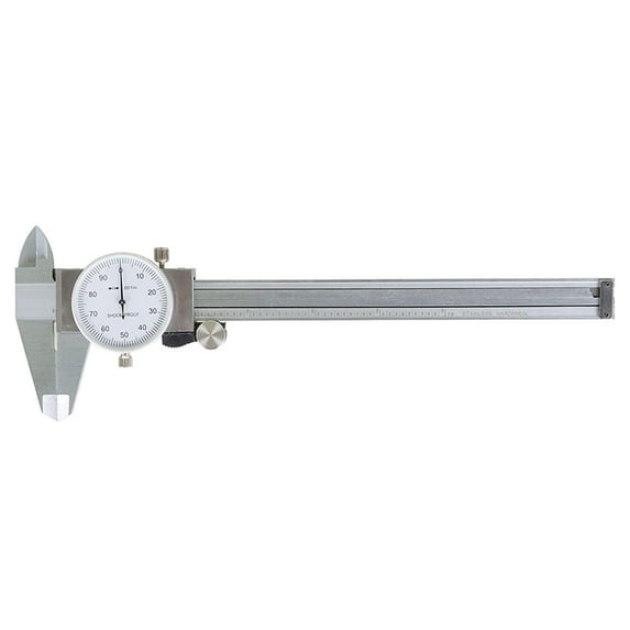 Stnless Steel 6-Inch Dial Caliper - Measuring Ran 0-6 Inch for Internal ...