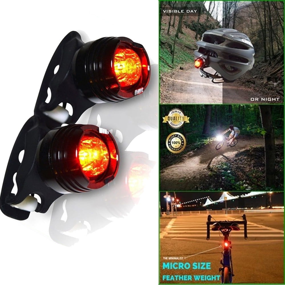 In Stock, 2 Pack Bike LED Tail Light, Red Rear Light, 3 Modes ...