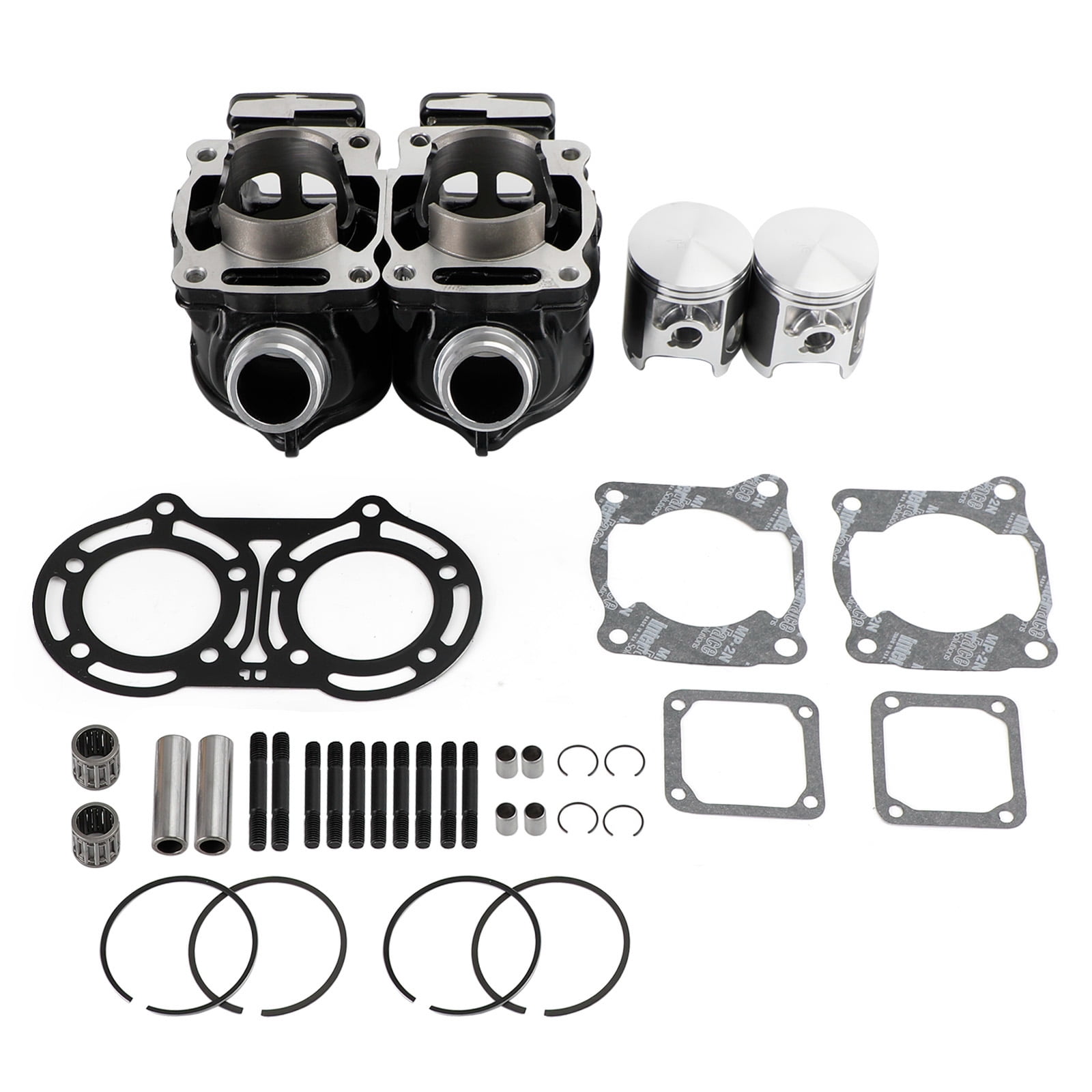 Stock Bore Top End Rebuild Kit For Yamaha Banshee 350 87-06 Cylinders ...