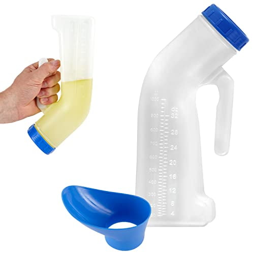Stock Your Home Unisex Urinal Bottle (1 Pack) - Portable Urinal for ...