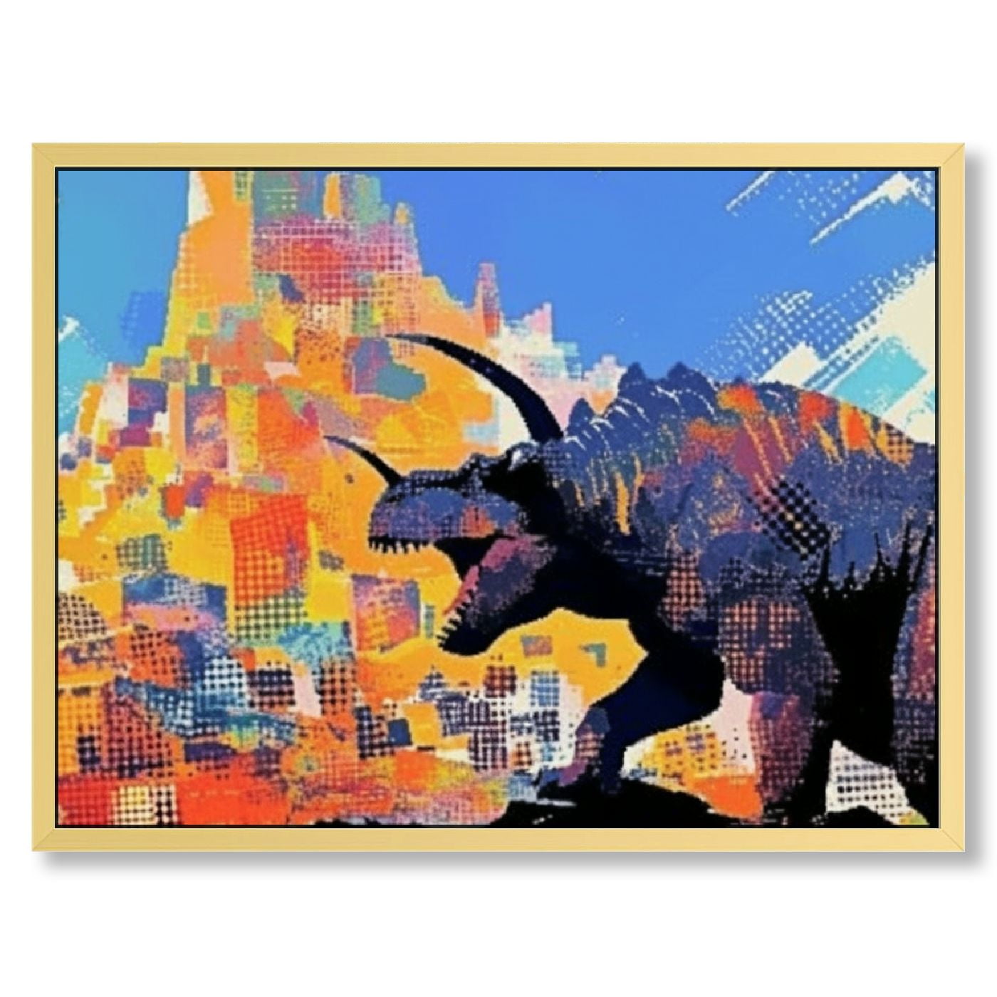 Stock Market Bull and Bear Posters and Prints Artwork Creativity Wall ...