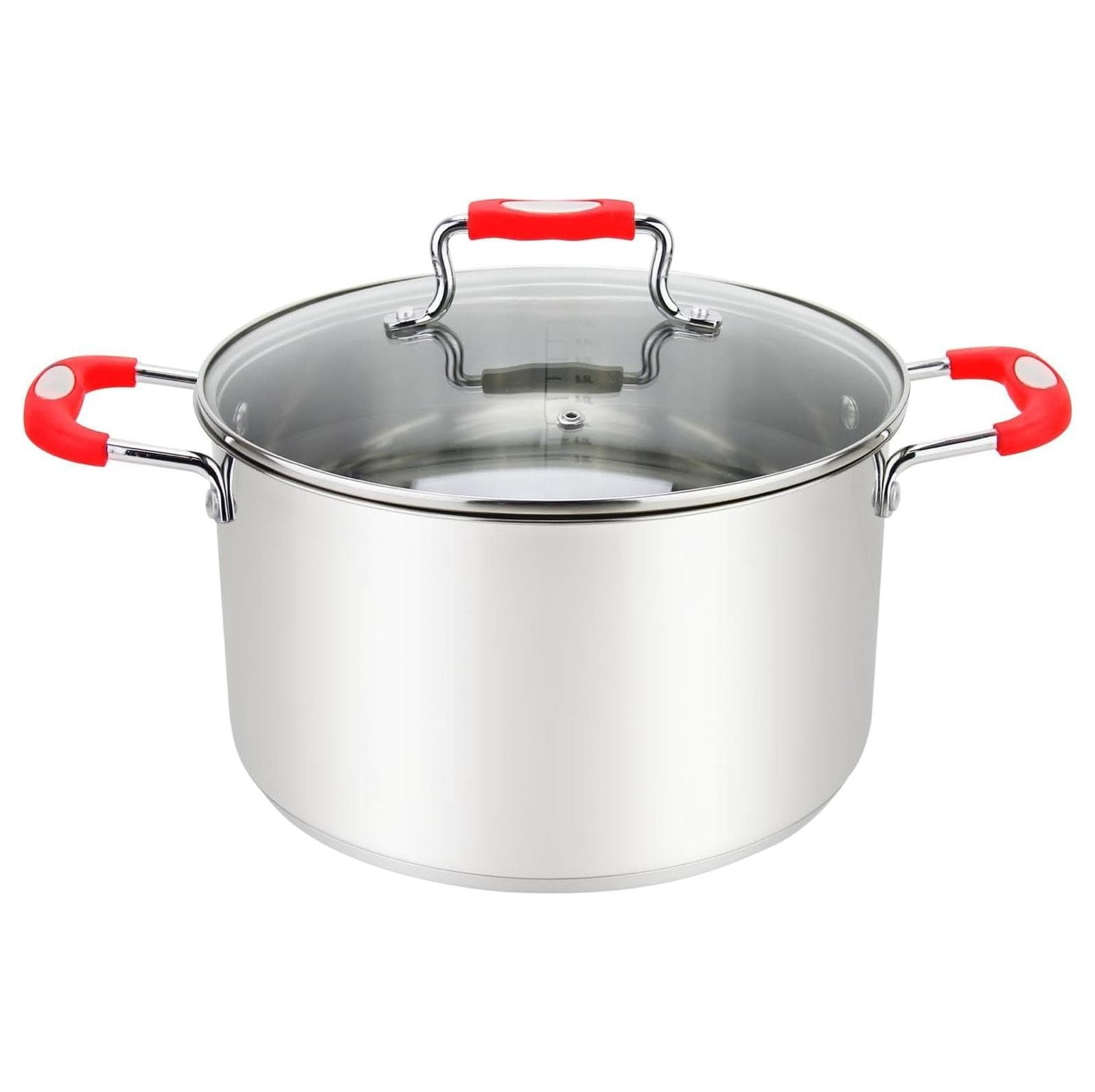 Stock Pot, Large Stainless Steel 11 Quart StockPot, Large Cooking Pot ...