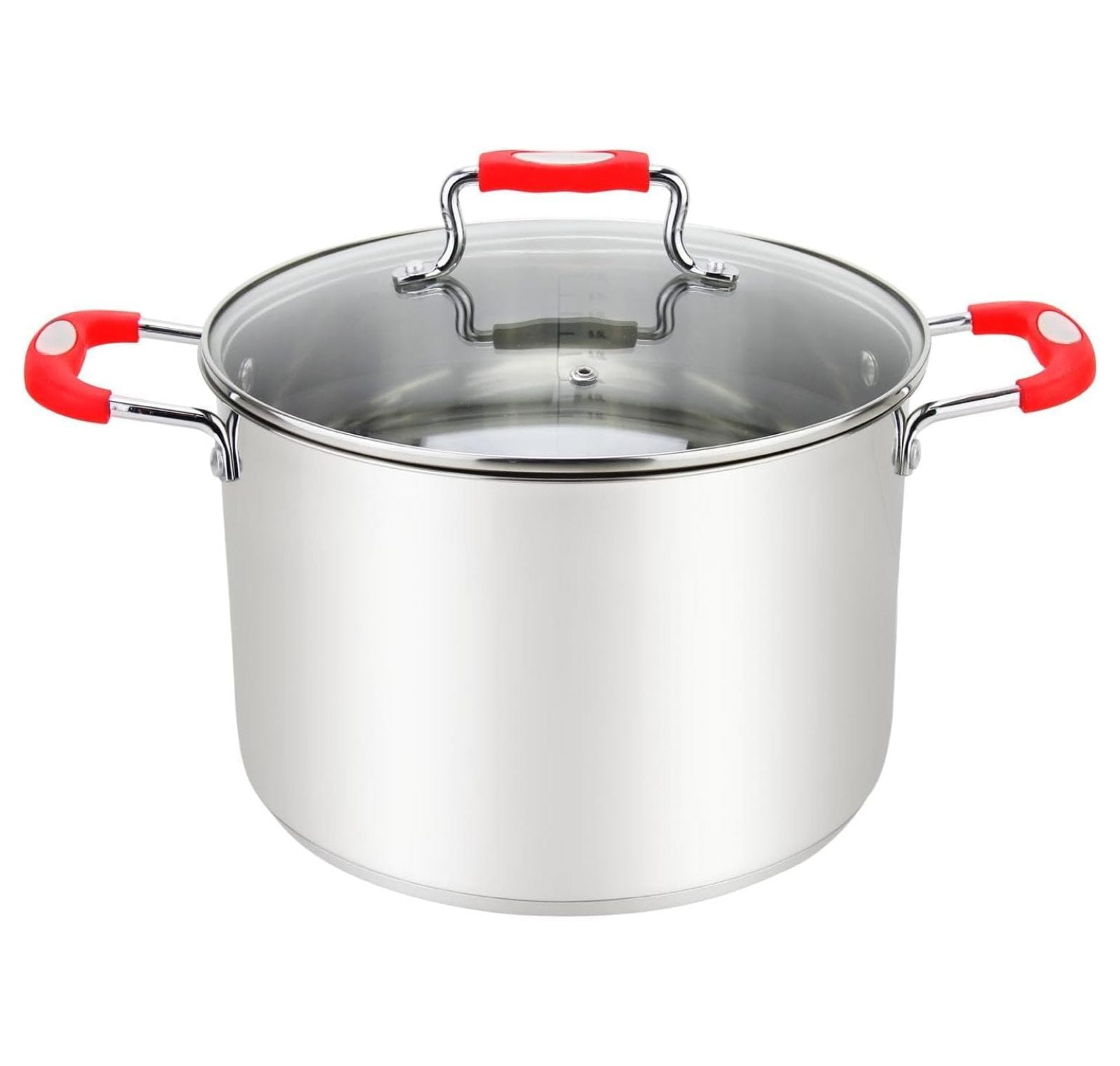Stock Pot, Large Stainless Steel 17 Quart StockPot, Large Cooking Pot ...