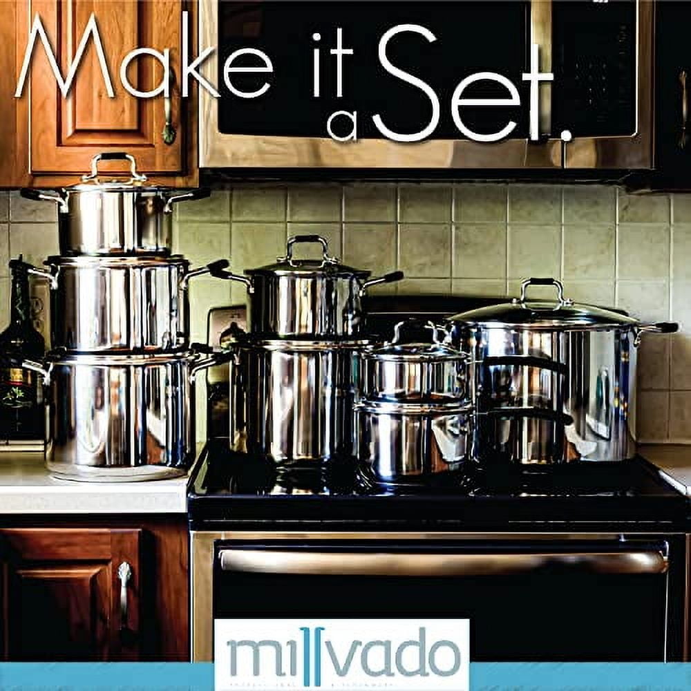 Stock Pot, Large Stainless Steel 20 Quart StockPot, Large Cooking Pot ...