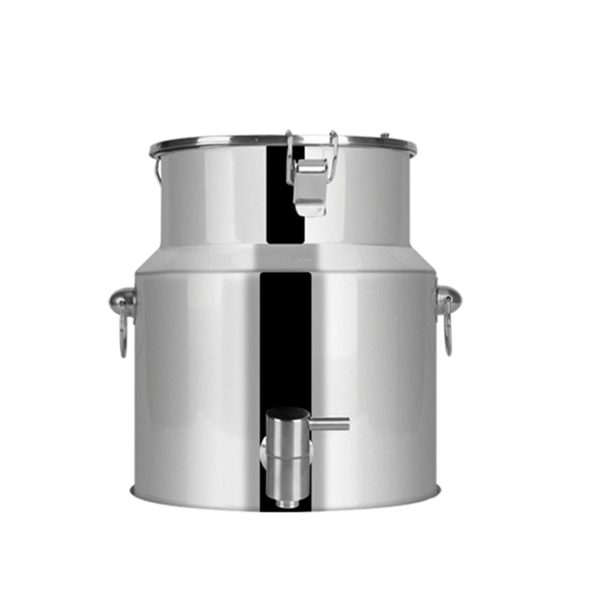 Stock Pot, Wine Tank with Tap, 201 Stainless Steel Soup Bucket Sealed ...