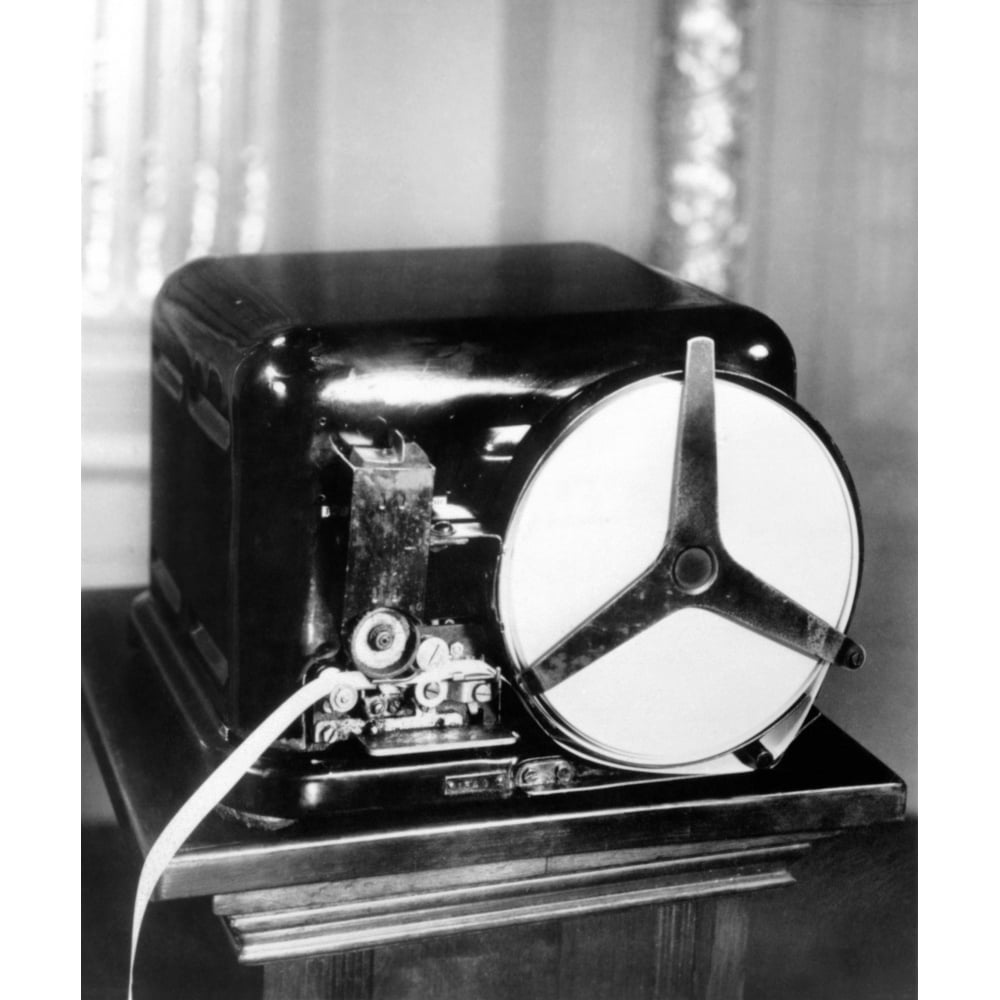 Stock Ticker Used On Wall Street And At The Stock Exchange In The Late ...