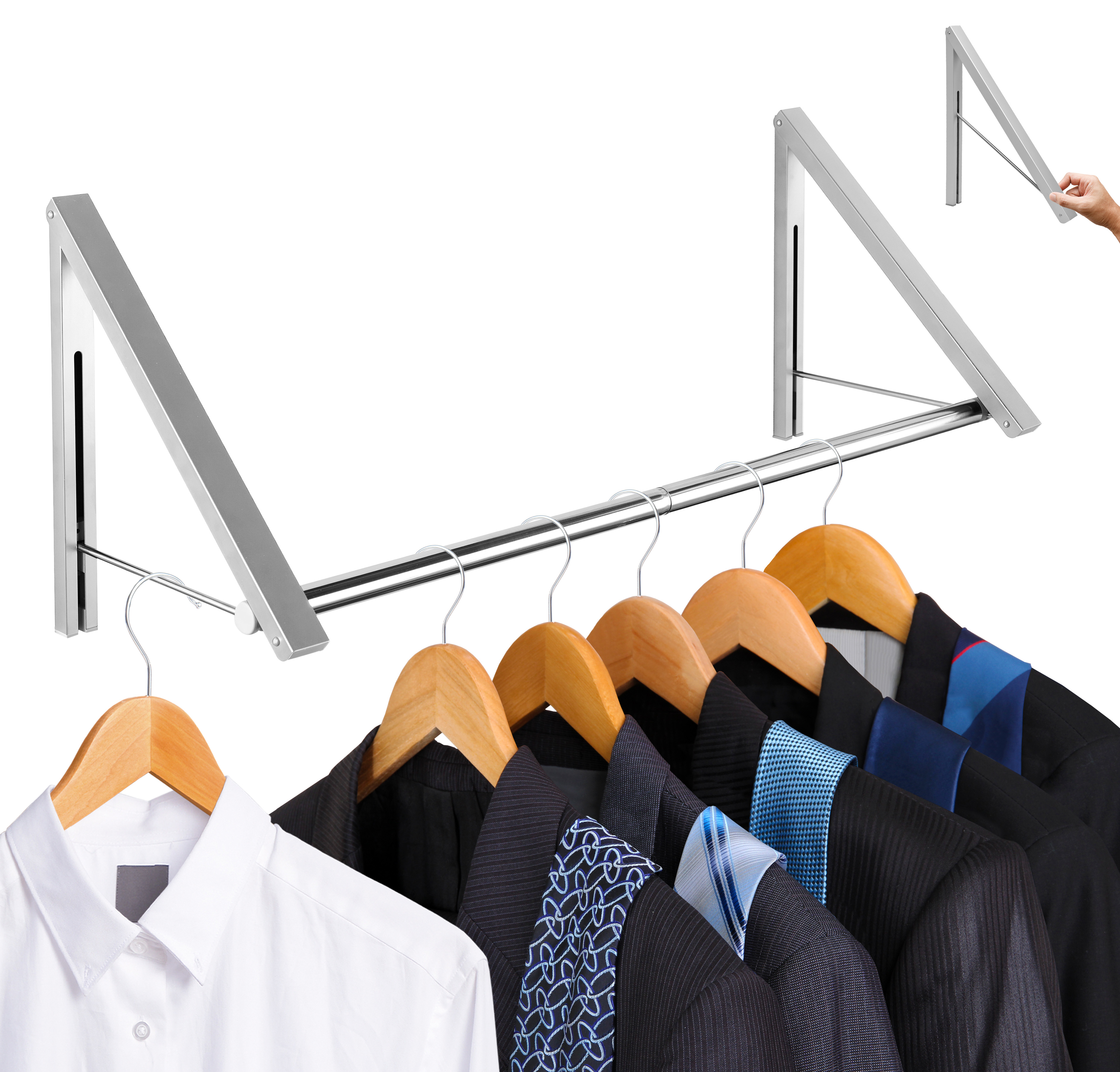 Rev-A-Shelf Static Wire Fan Pants Rack - Walmart.com