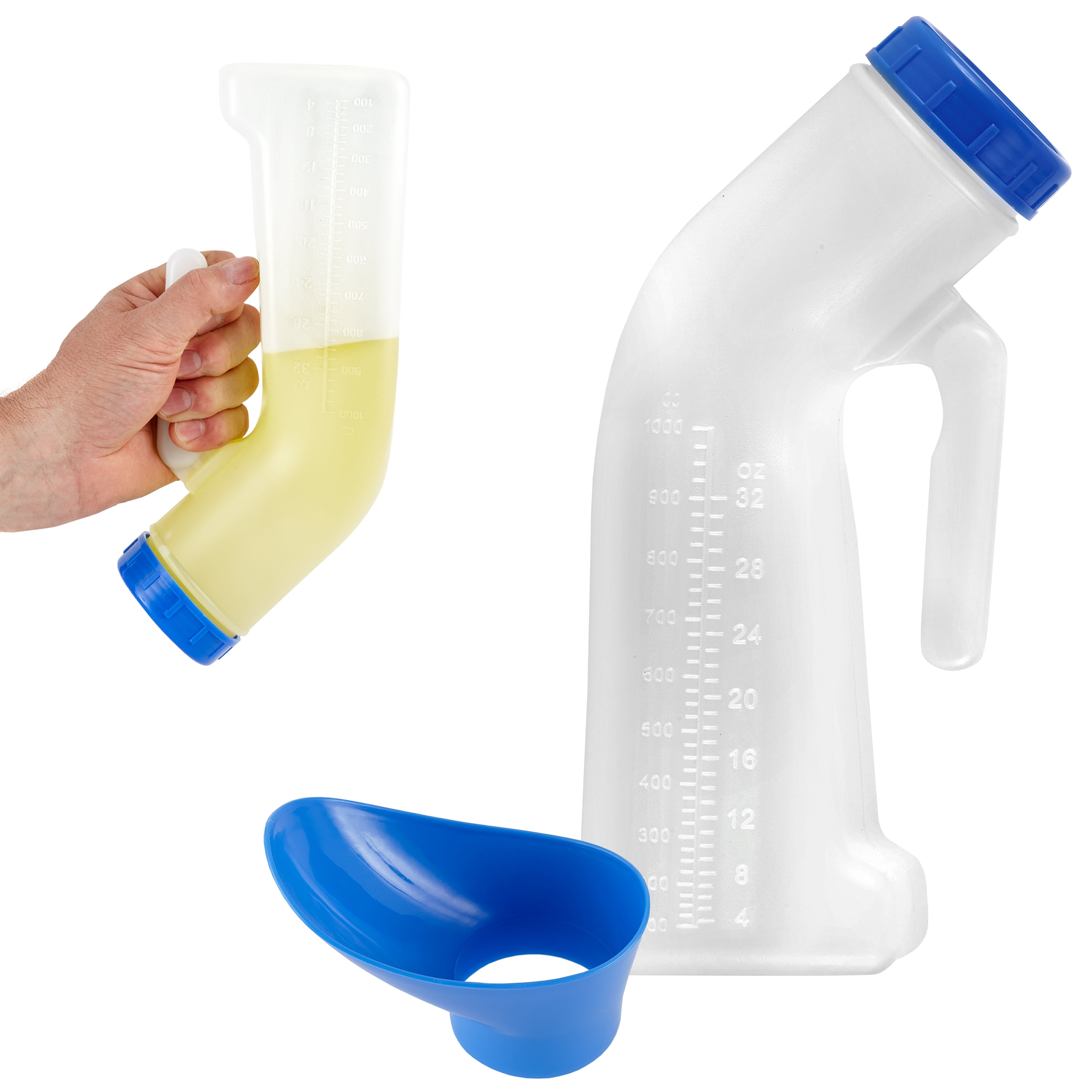 Stock Your Home Portable Urinal Bottle, Unisex, 32oz, Travel, Camping ...