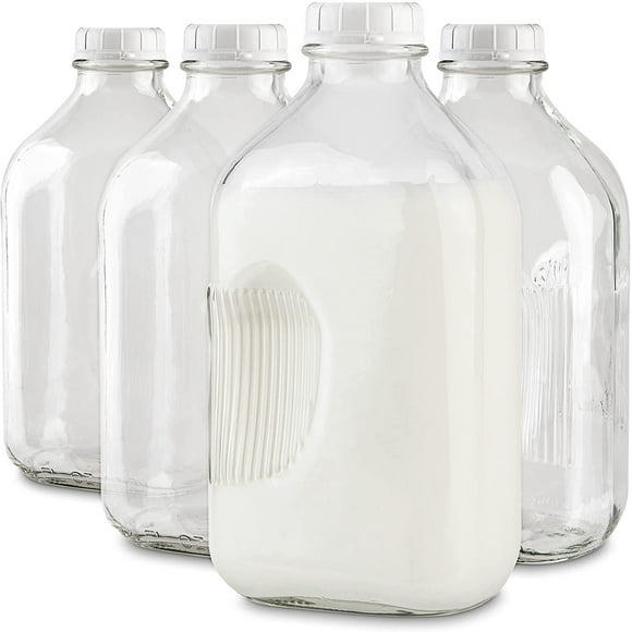Glass Milk Bottles