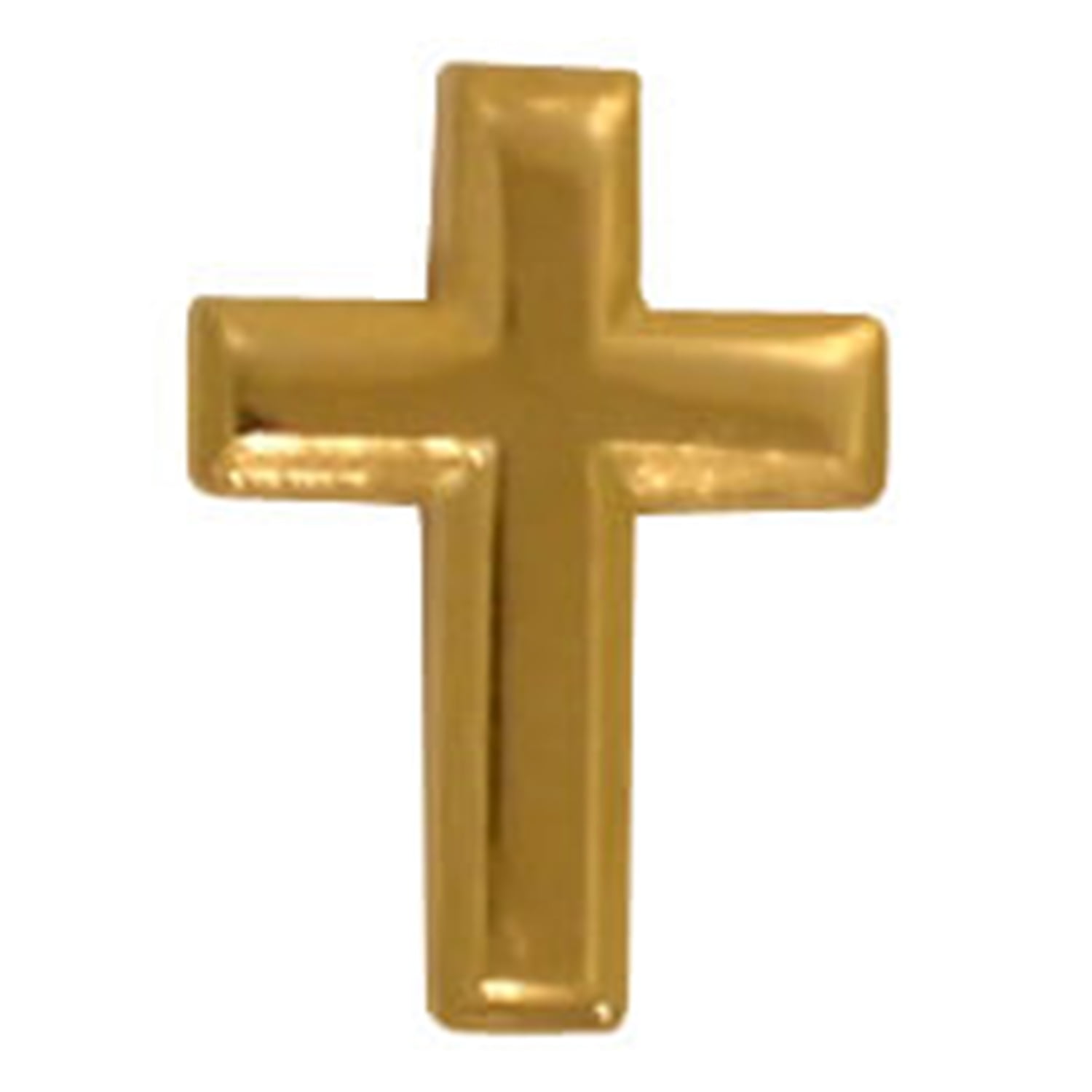 StockPins Gold Cross Lapel Pin Made in USA - Walmart.com